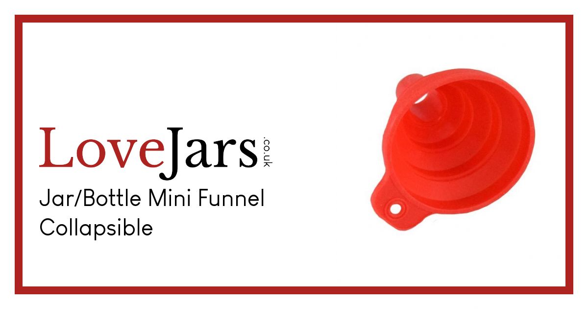 Jar/Bottle Mini Funnel Collapsible | Jam Making Equipment | Buy online ...