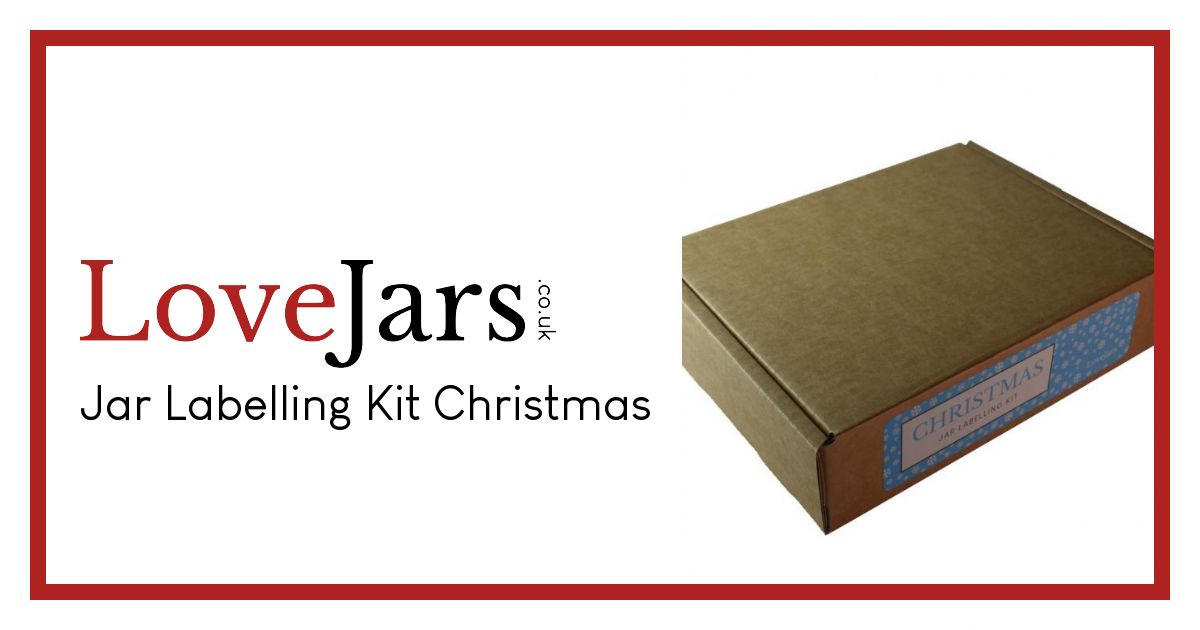 Jar Labelling Kit Christmas | Jar Labelling Kits | Gift & Presentation ...