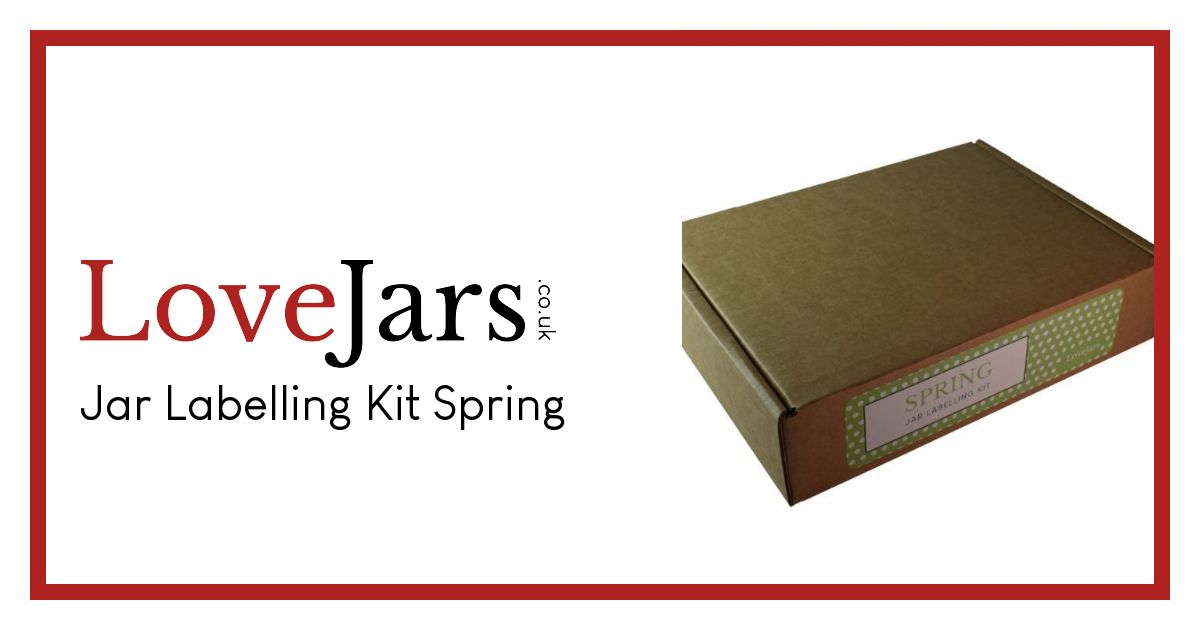 Jar Labelling Kit Spring | Jar Labelling Kits | Gift & Presentation ...