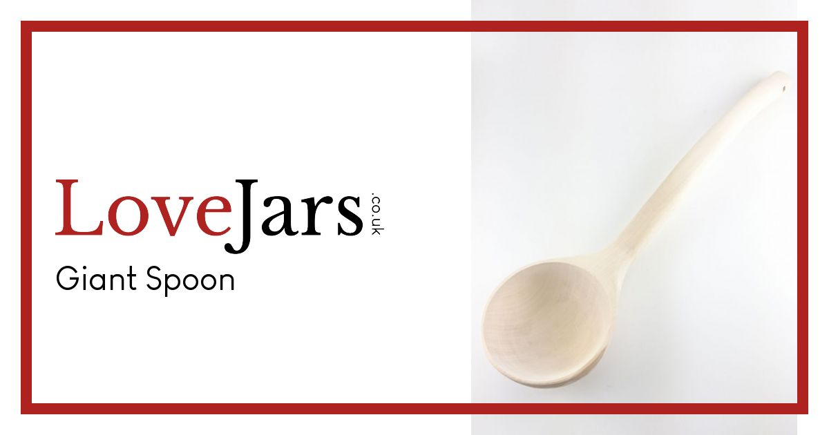 Giant Spoon | Wooden Utensils | Buy online from Love Jars