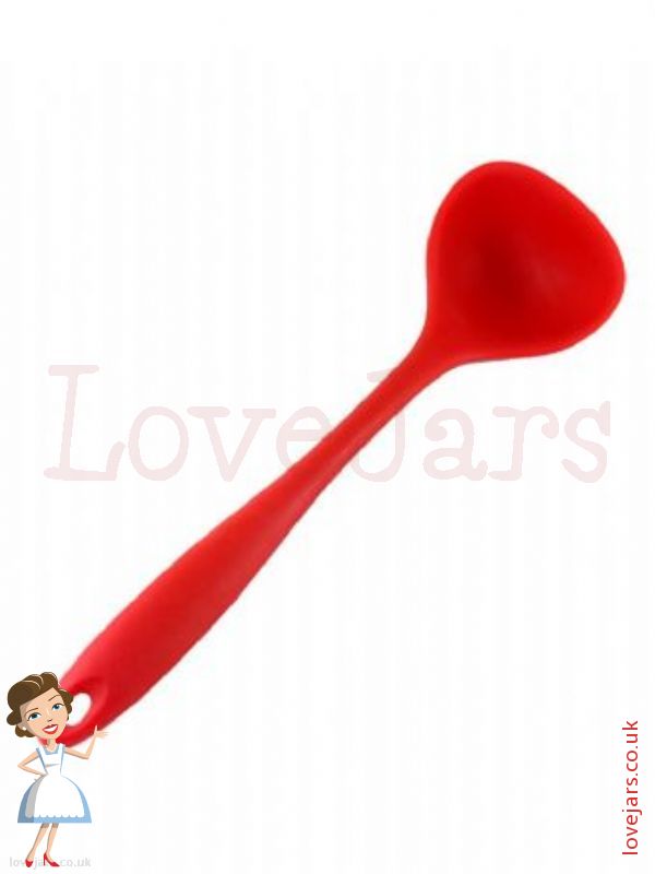 Ladle Red Silicone | Jam Making Equipment | Buy online from Love Jars